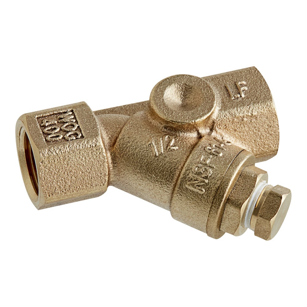 Watts 0379111 LF777SI 1/2" FNPT Wye-Pattern Cast Strainer