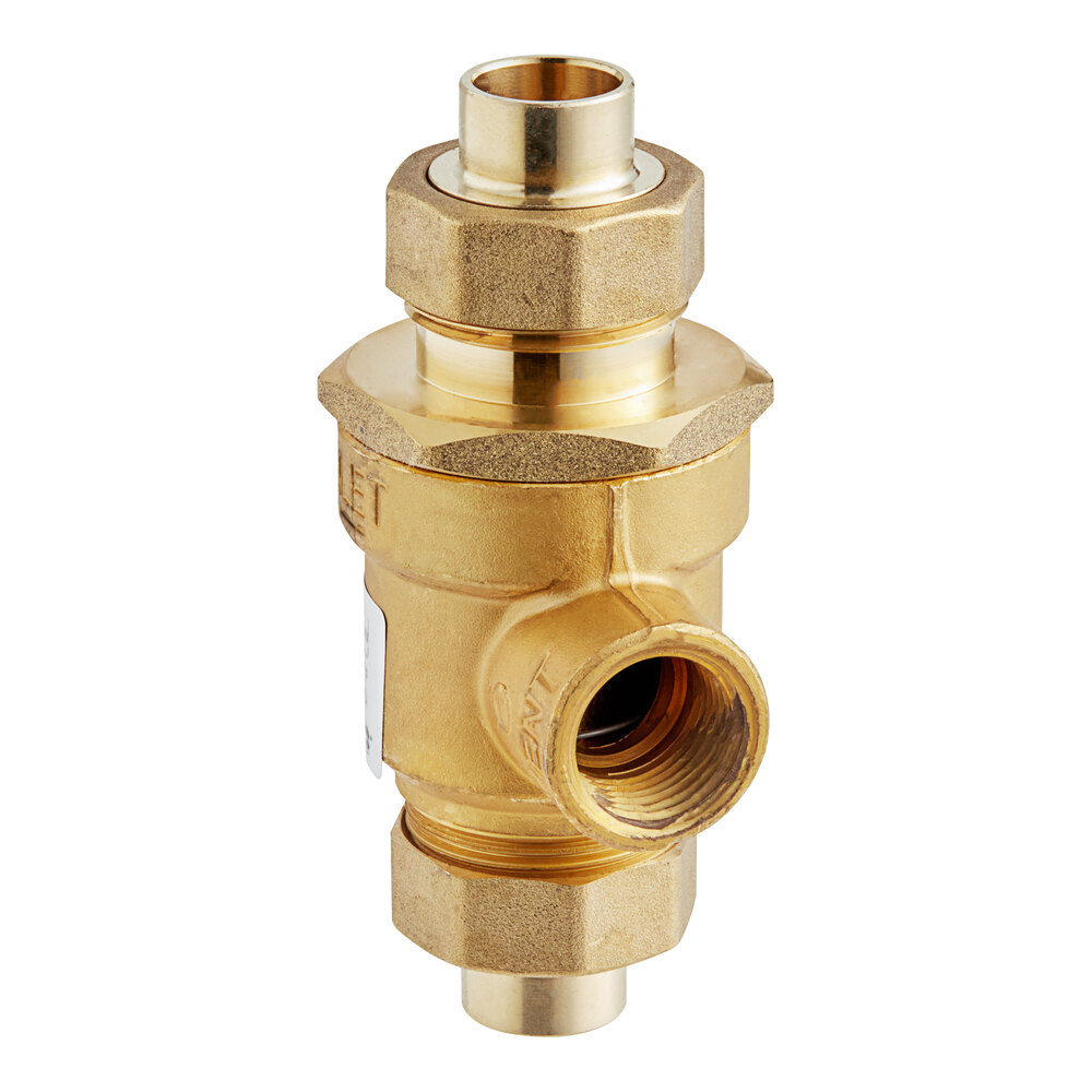 Watts 0061952 9DS-M3 9D Series 1/2" Union x Union Dual Check Valve with ...