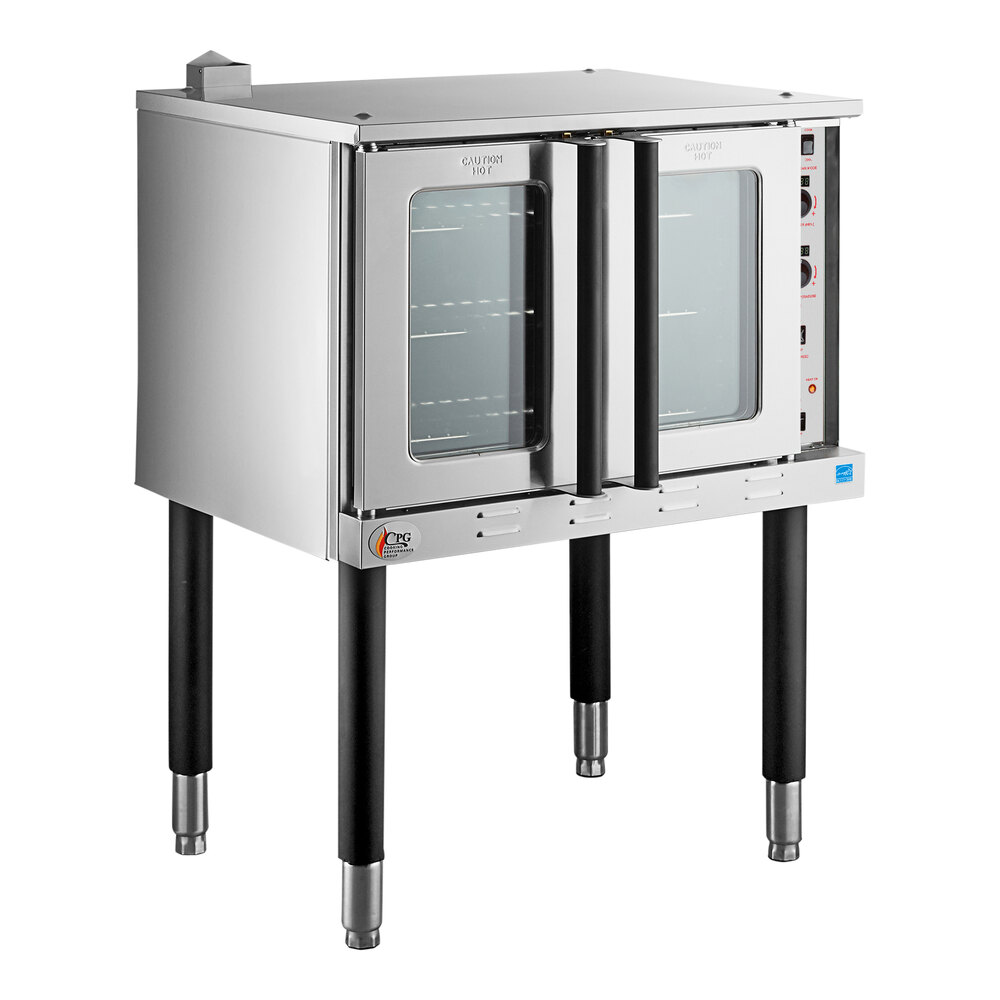 Cooking Performance Group FECD-100-C Single Deck Standard Depth Full ...