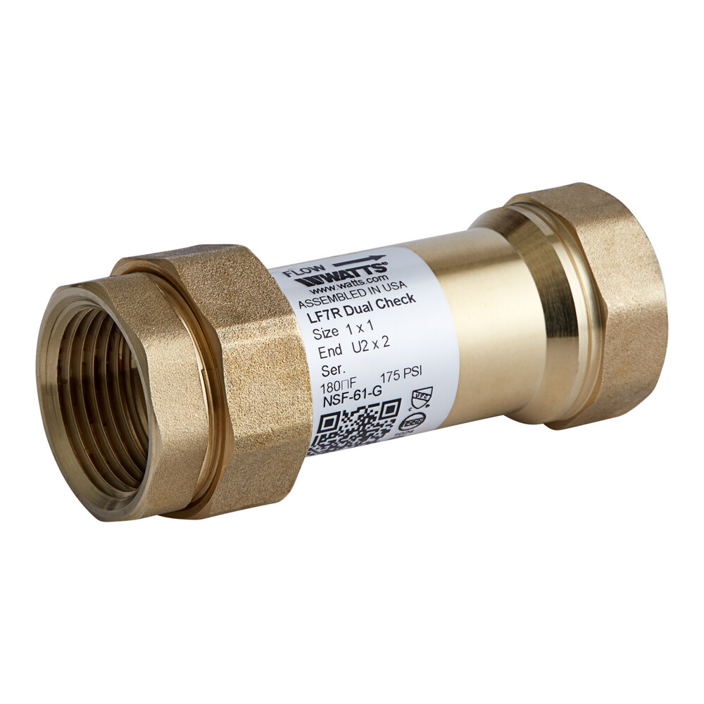 Watts 0072205 LF7RU2-2 1" Dual Check Valve