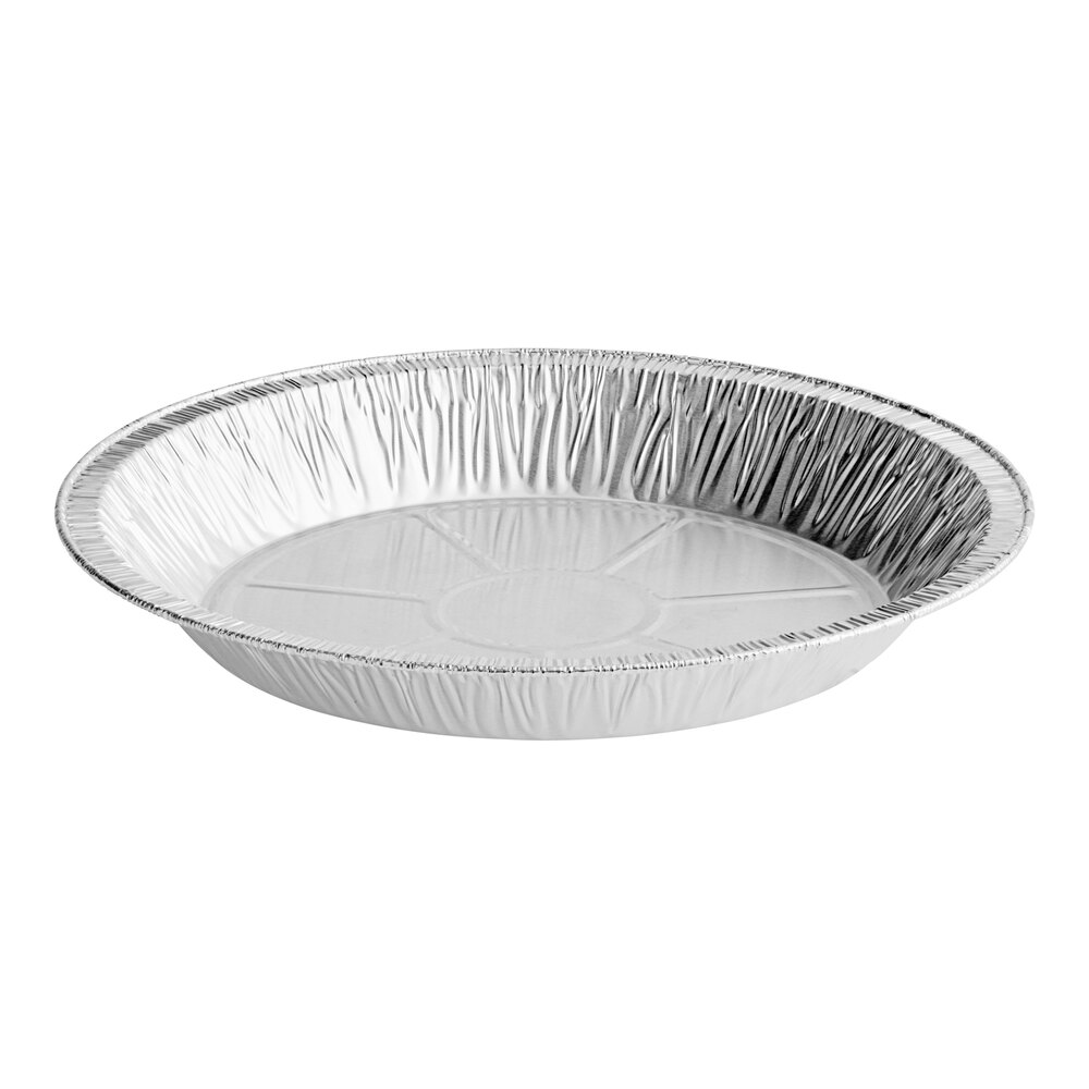 D&W Fine Pack 10 9/16" x 1 5/16" Foil Pie Pan - 250/Case