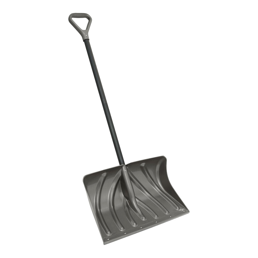 Suncast SC2700 20" One-Piece Steel Core Combo Snow Shovel / Pusher with ...