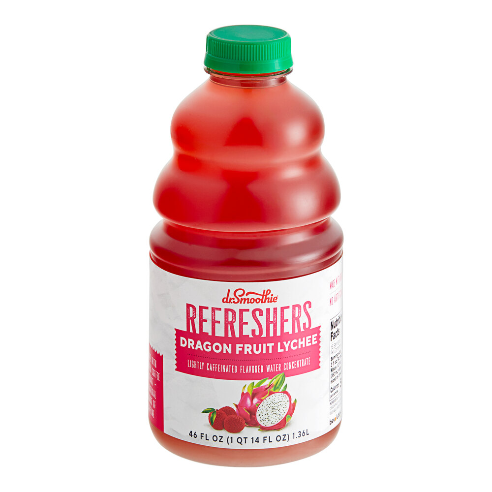 Dr. Smoothie Refreshers Dragon Fruit Lychee Refresher Beverage 1:1 ...