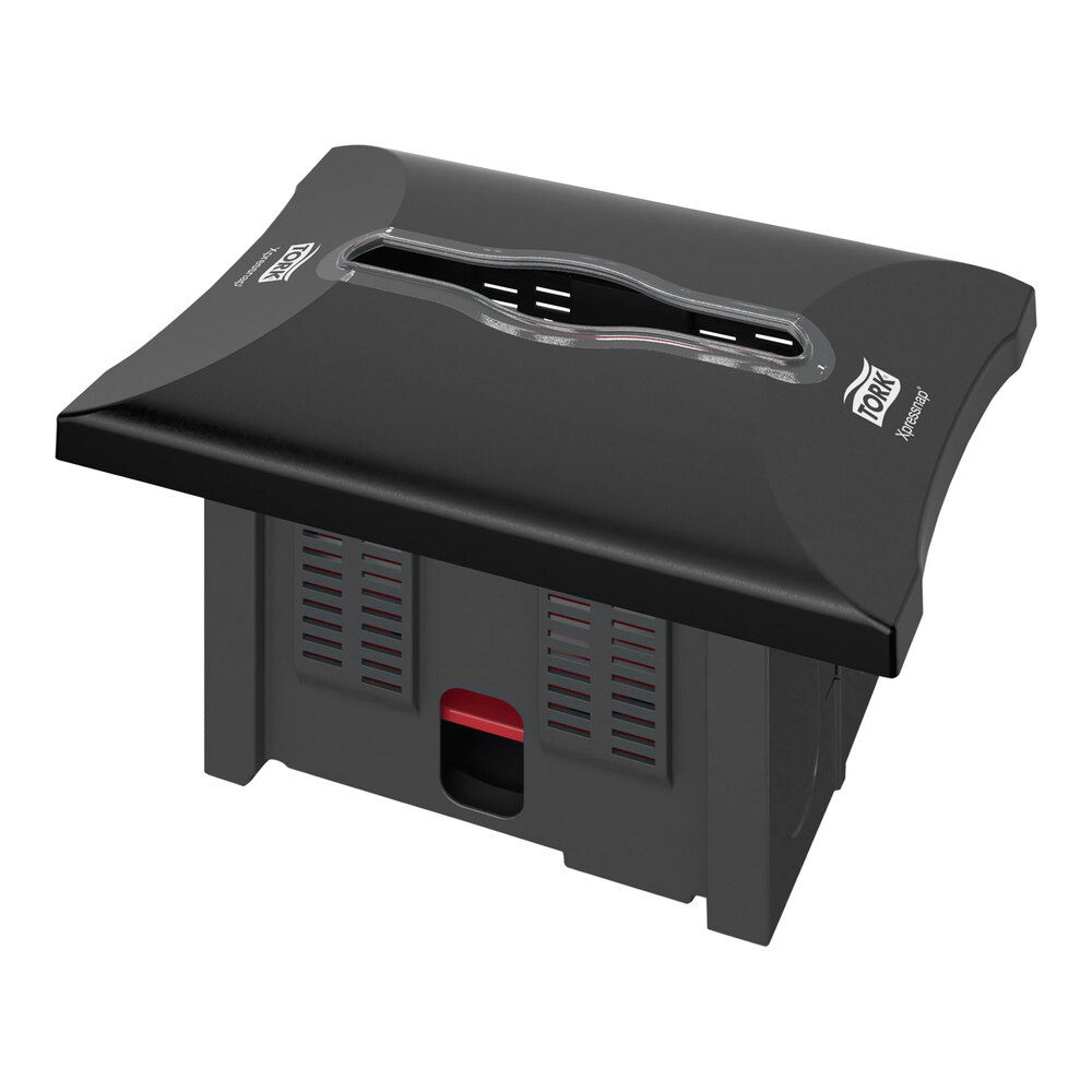 Tork Xpressnap Signature 250 Capacity Black Interfold In-Counter Napkin ...
