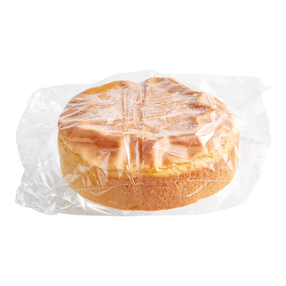 Rich's Allen Un-Iced Round Sponge Cake 8" - 24/Case