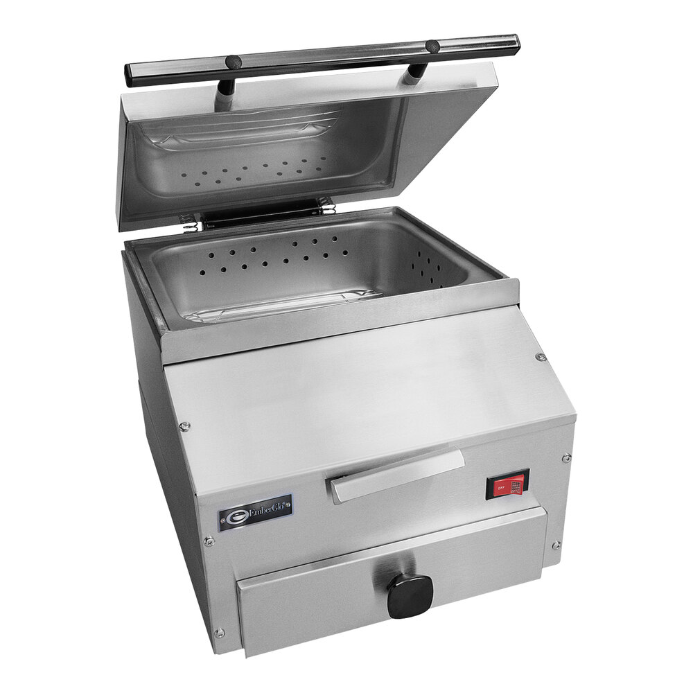 EmberGlo 5400710 ES5M18 1/2 Size Stainless Steel Electric Countertop ...