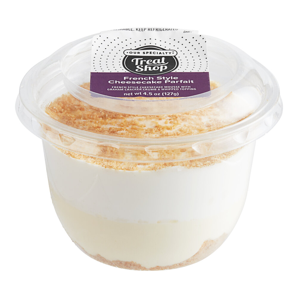 Our Specialty Treat Shop French-Style Cheesecake Mousse Parfait Cup 4.5 ...