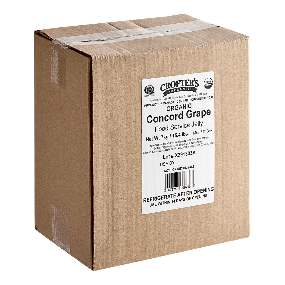 Crofter's Organic Concord Grape Jelly 15.4 lb.