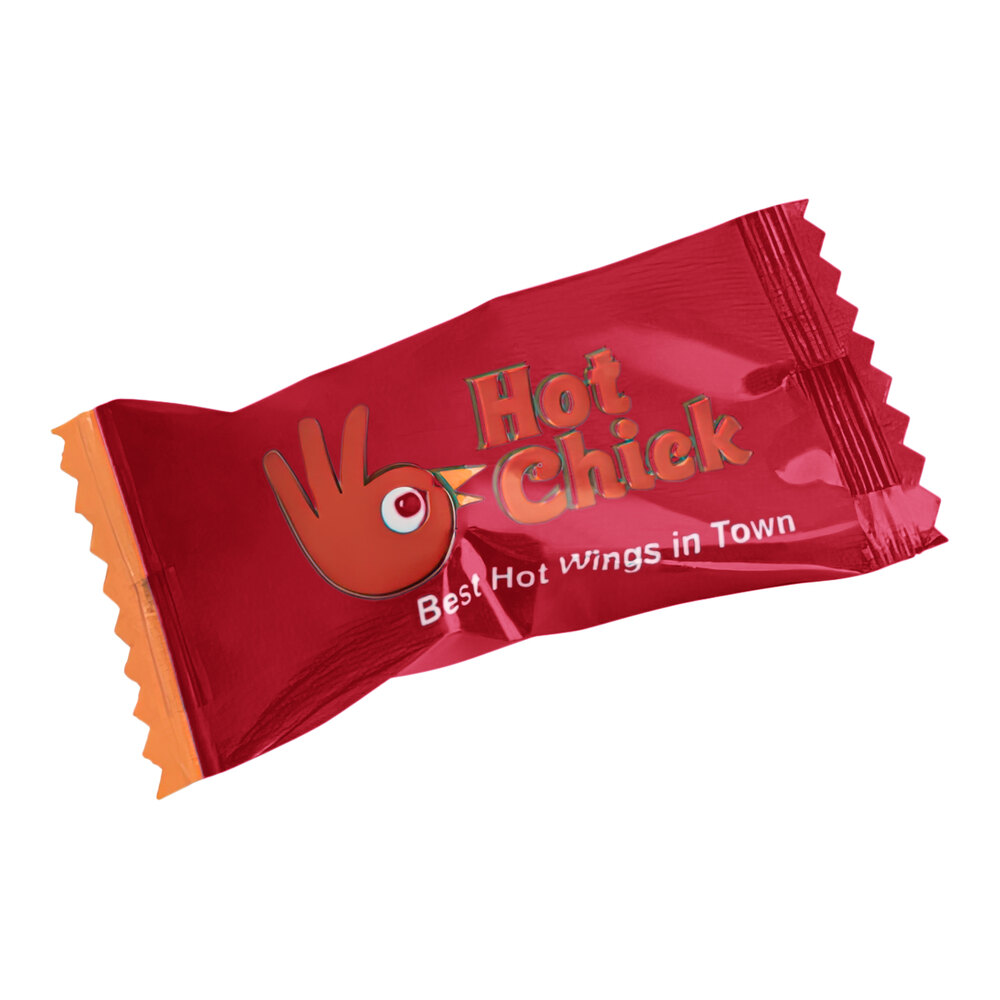 Customizable Chocolate Pastel Mints with Assorted Candy Shell and Red ...