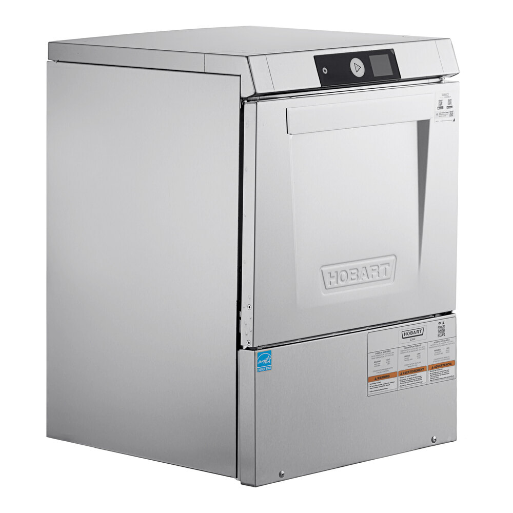 Hobart LXNC-3 Low-Temperature Undercounter Dishwasher with Chemical ...
