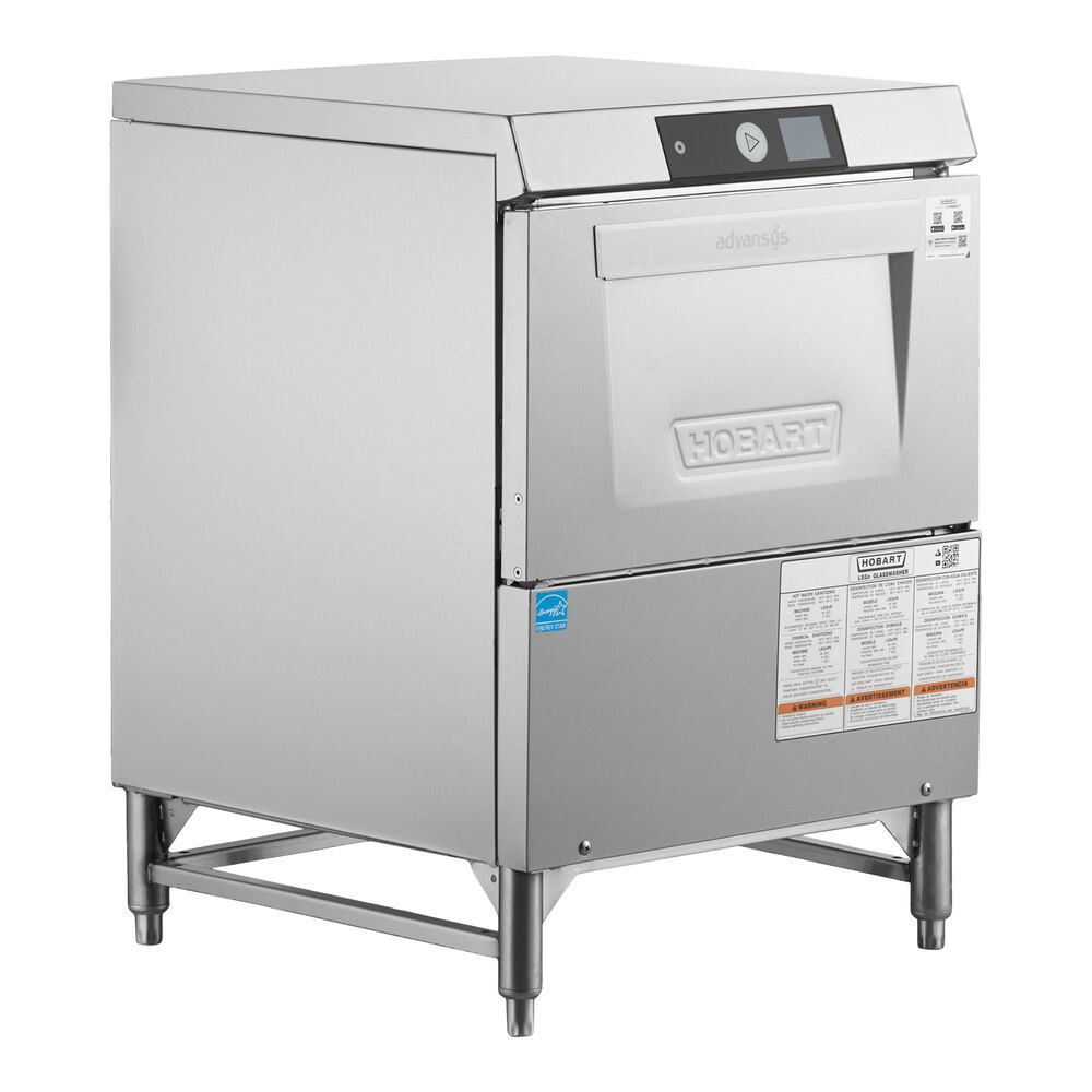 Hobart LXGNR-2 Advansys High Temperature Undercounter Glass Washer with ...
