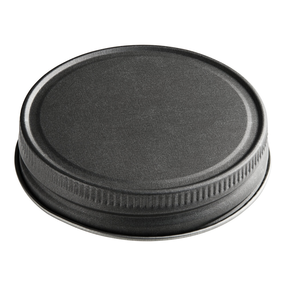 70/450 Unlined Metal Lid - 100/Pack