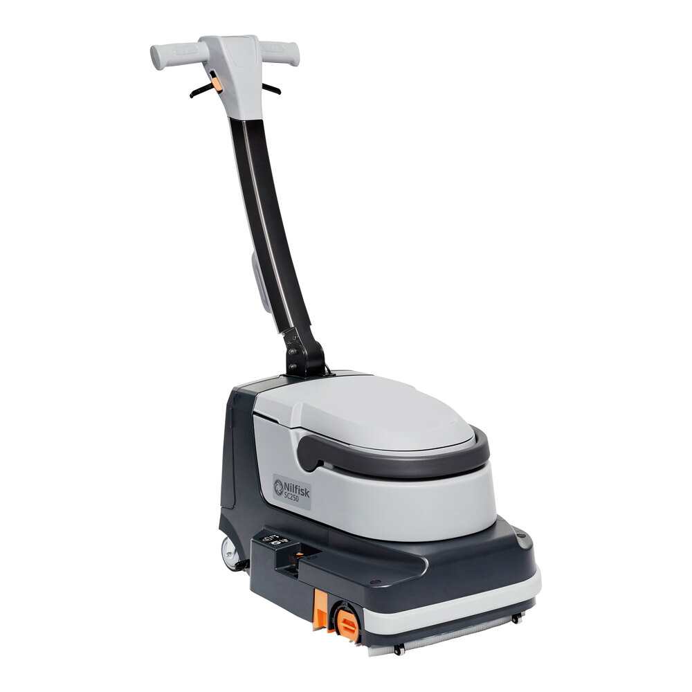 Advance SC250 56385456 13 1/2" Walk Behind Micro Floor Scrubber with 7. ...