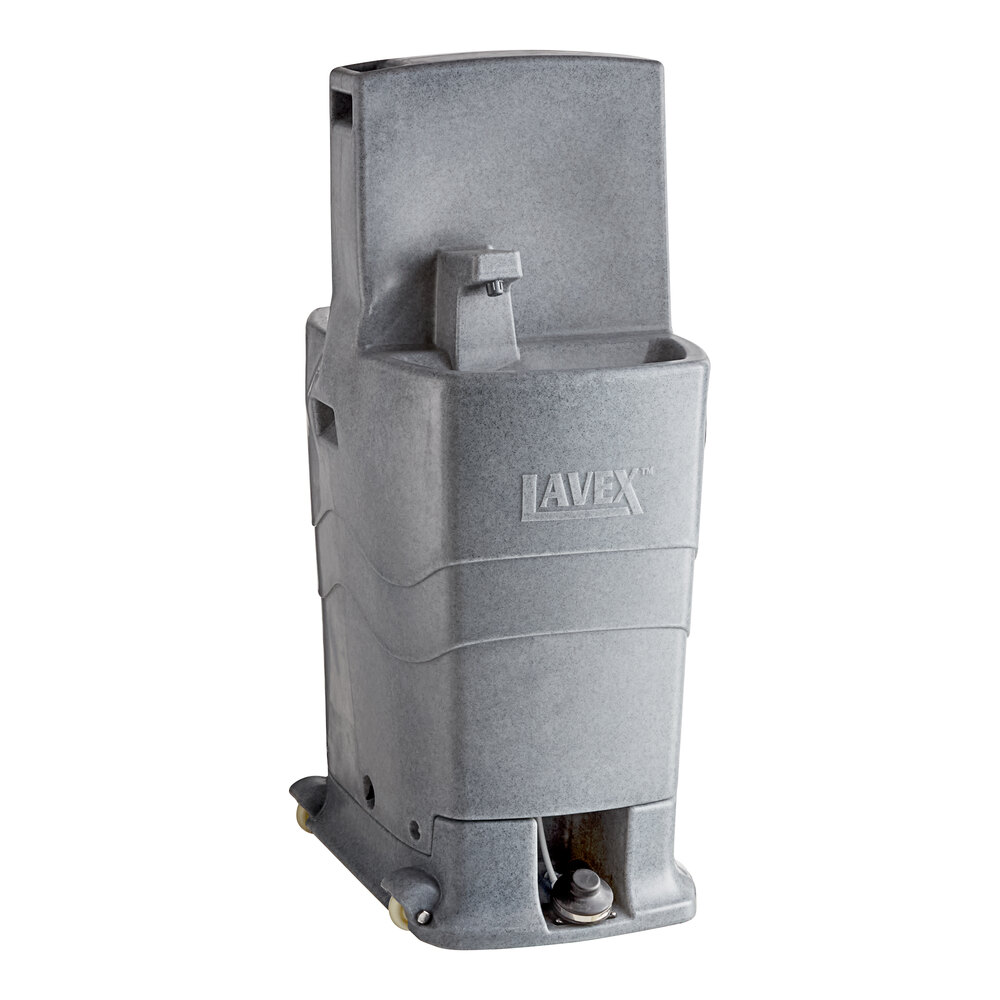 Lavex 26.4 Gallon Double Mobile Hand Wash Station