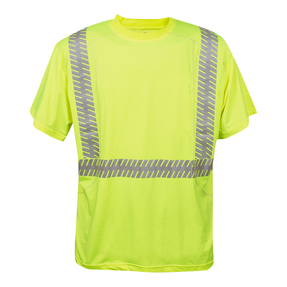 Cordova Cor-Brite Type R Class 2 Hi-Vis Lime Comfort Stretch Short ...