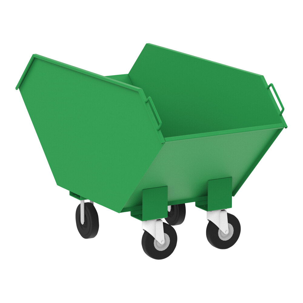 Valley Craft 2,000 lb. 4-Wheel Steel Chip Truck F85142A5 - 14 Cu. Ft.