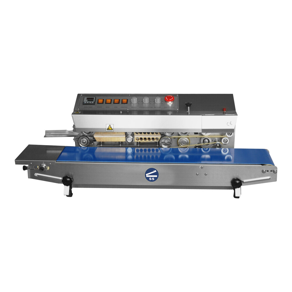Sealer Sales Horizontal Semi-Automatic Left-Feed Band Sealer with Dry ...