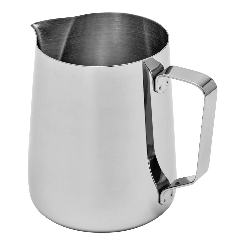Rhino Coffee Gear Classic 32 oz. Stainless Steel Milk Pitcher RHCL32OZ
