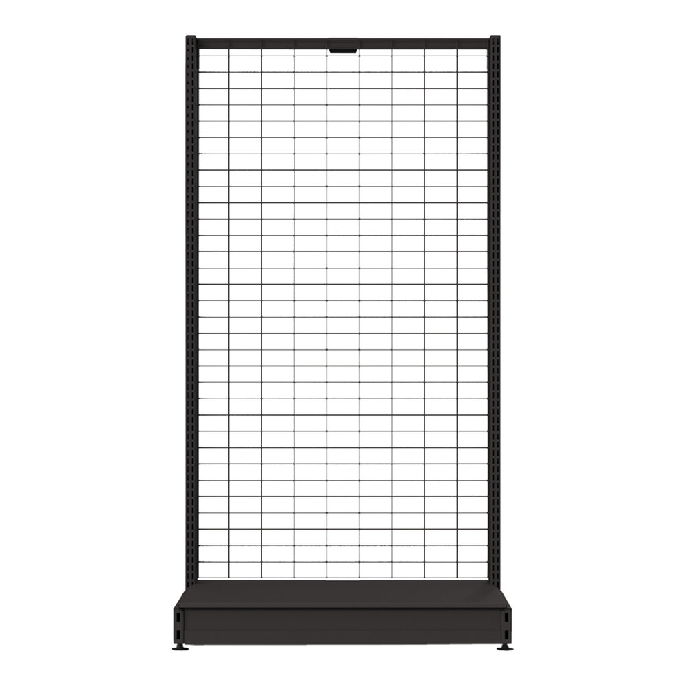 Wanzl Wire Tech 100 36" X 18" X 70" Single-Sided End-Cap Gondola ...