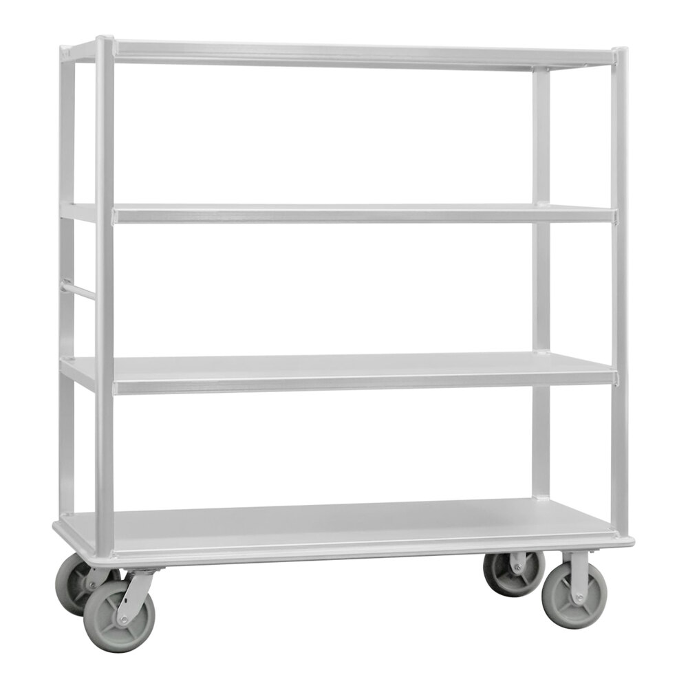 New Age 1452 62" x 29" x 66 3/4" Queen Mary Aluminum Banquet Service ...