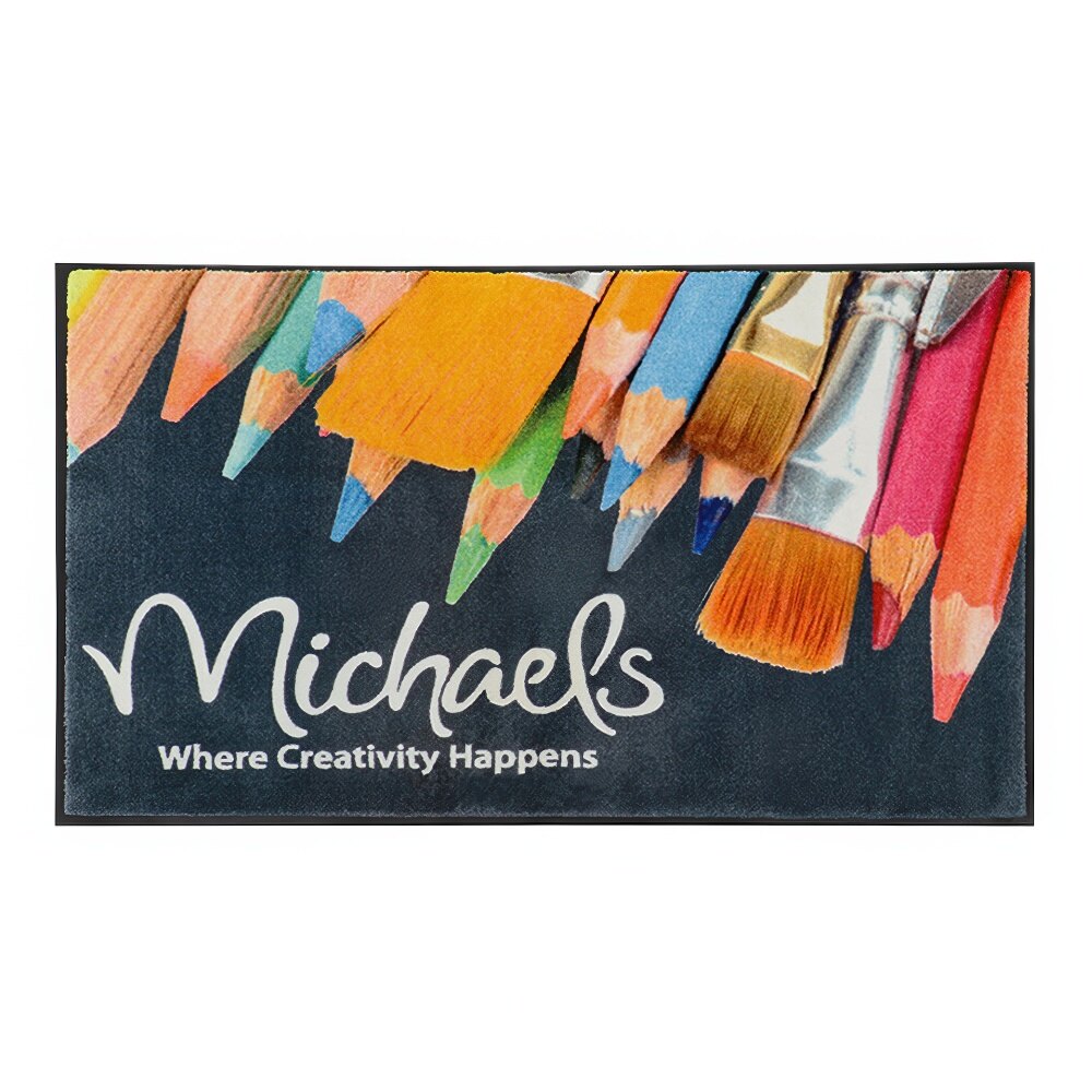 M+A Matting ColorStar Impressions HD 3' x 10' Customizable Logo Mat ...
