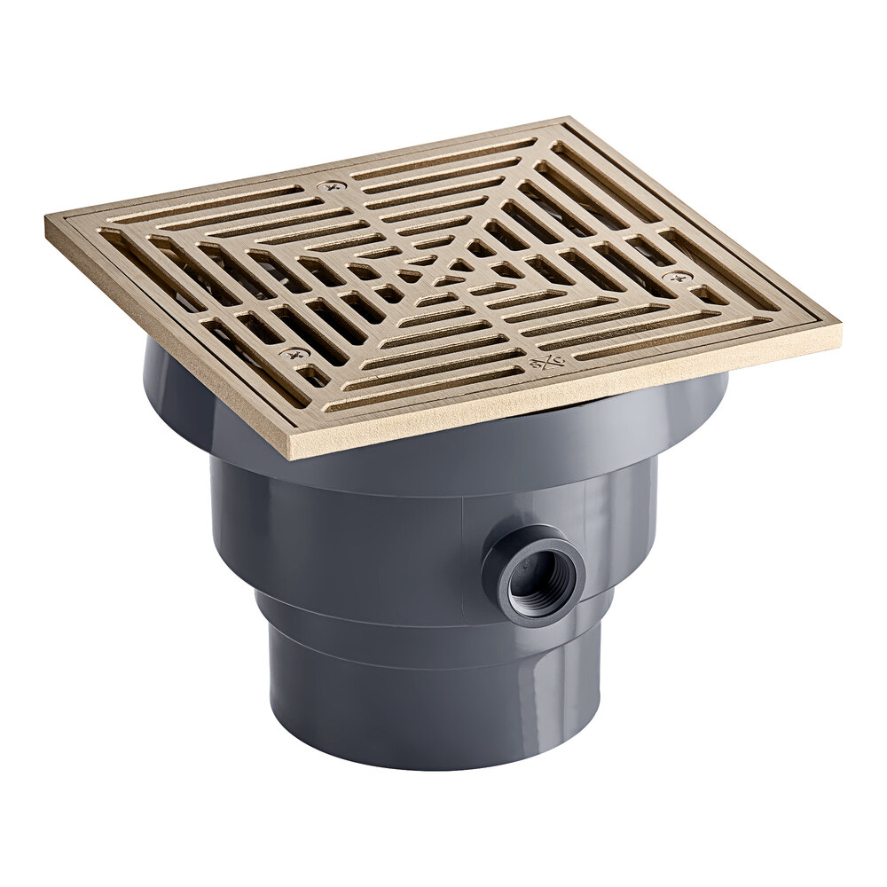 Sioux Chief 832-36PNQ 832 Series FinishLine 7" Square Light-Duty ...