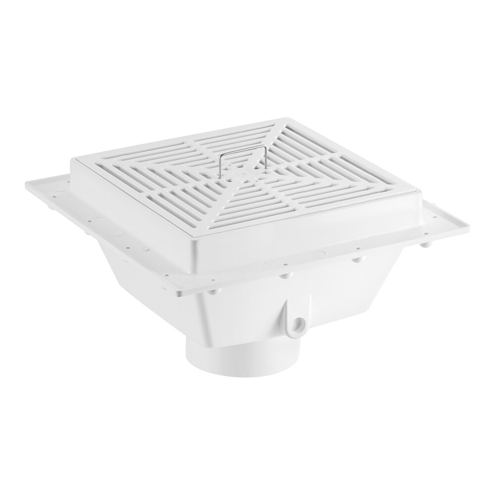 Sioux Chief 861-4P 861 Series SquareMax 14 1/8" Square Light-Duty PVC ...