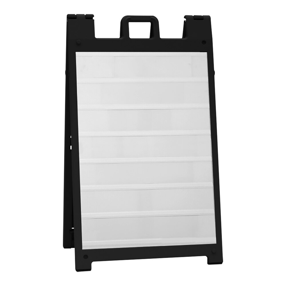 United Visual Products 27" x 46" Readerboard Message Board with Black ...