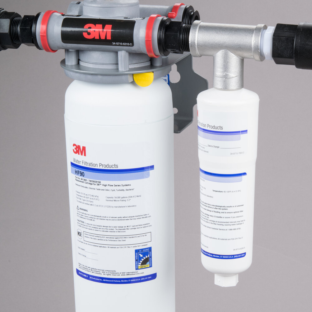 3M Water Filtration Products DP190 Dual Port Water Filtration System ...