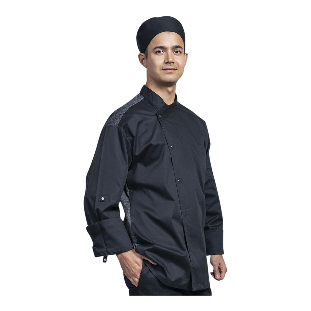 Uncommon Chef Capri Unisex Customizable Black Convertible Long Sleeve ...