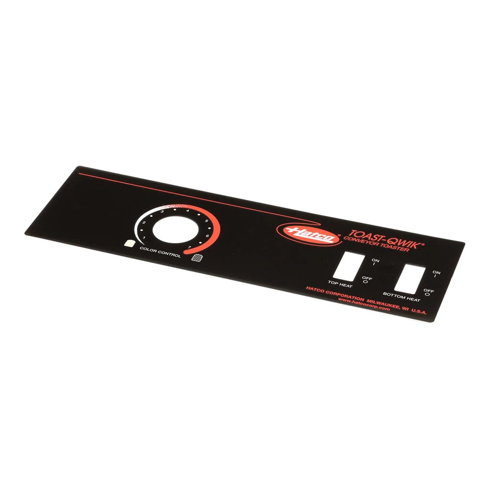 Hatco 07.01.280.00 Control Plate,Tq With Legs