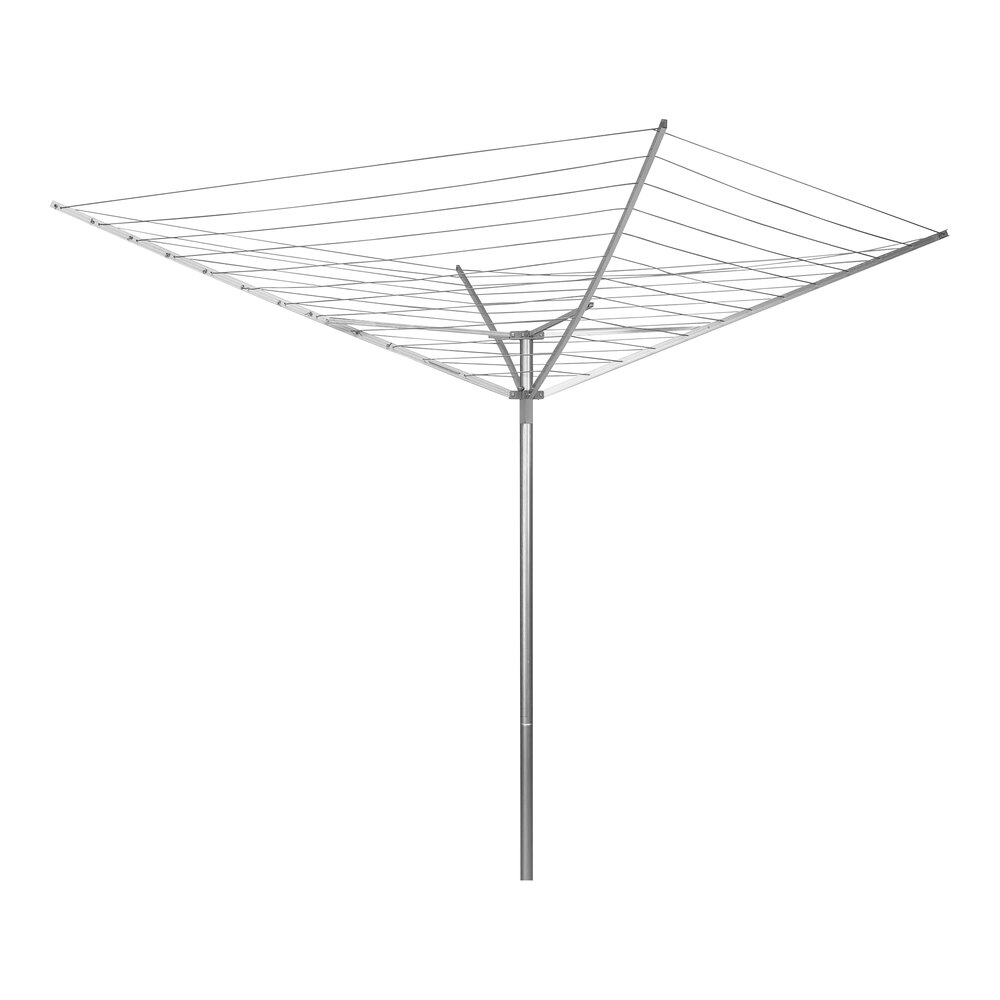 Household Essentials 165 Ft. Aluminum Outdoor Umbrella Drying Rack with ...
