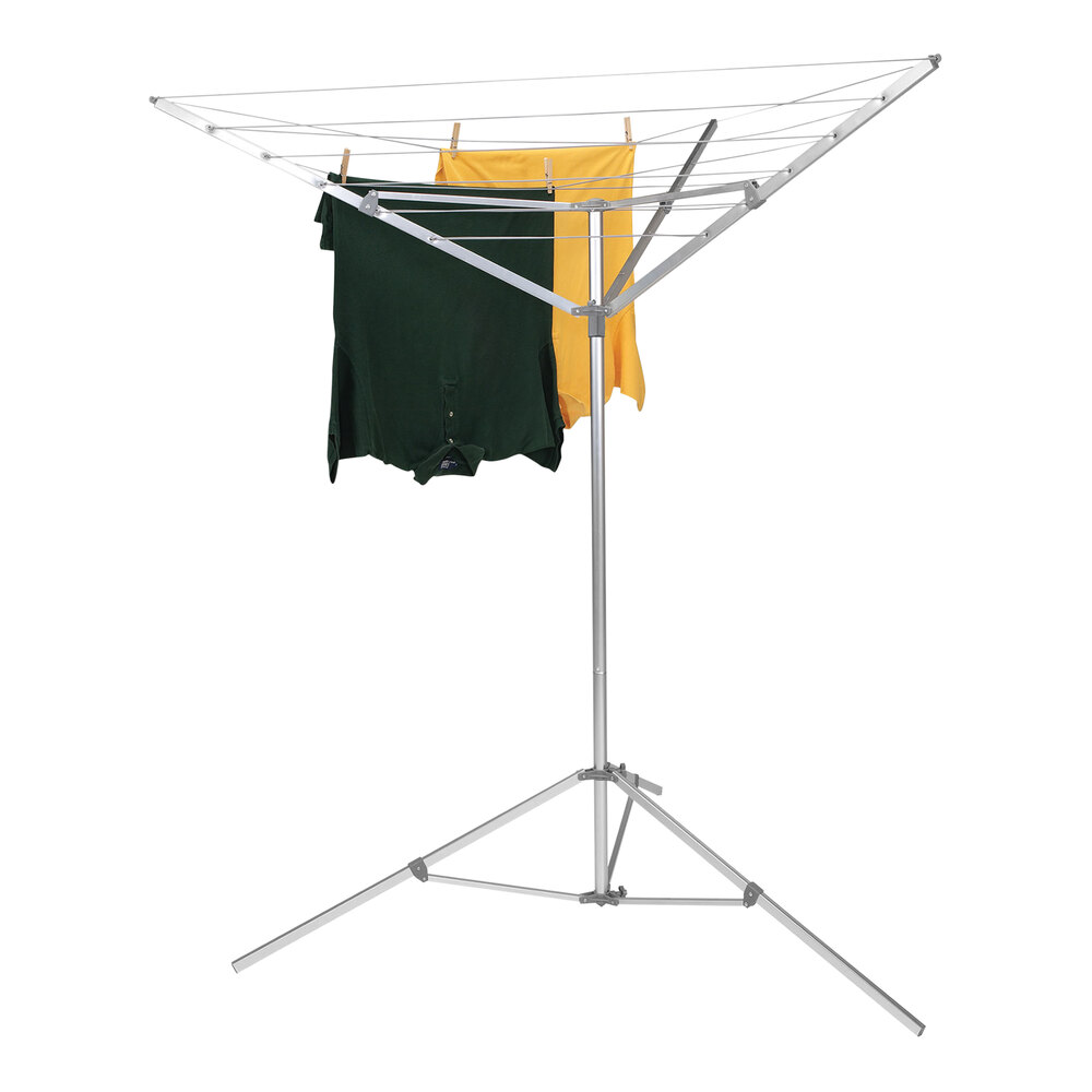 Household Essentials 64 Ft. Aluminum Portable Outdoor Umbrella Drying ...