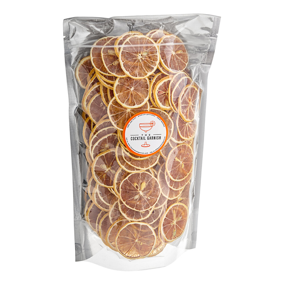 The Cocktail Garnish Dried Lemon Slices - 1,000/Case