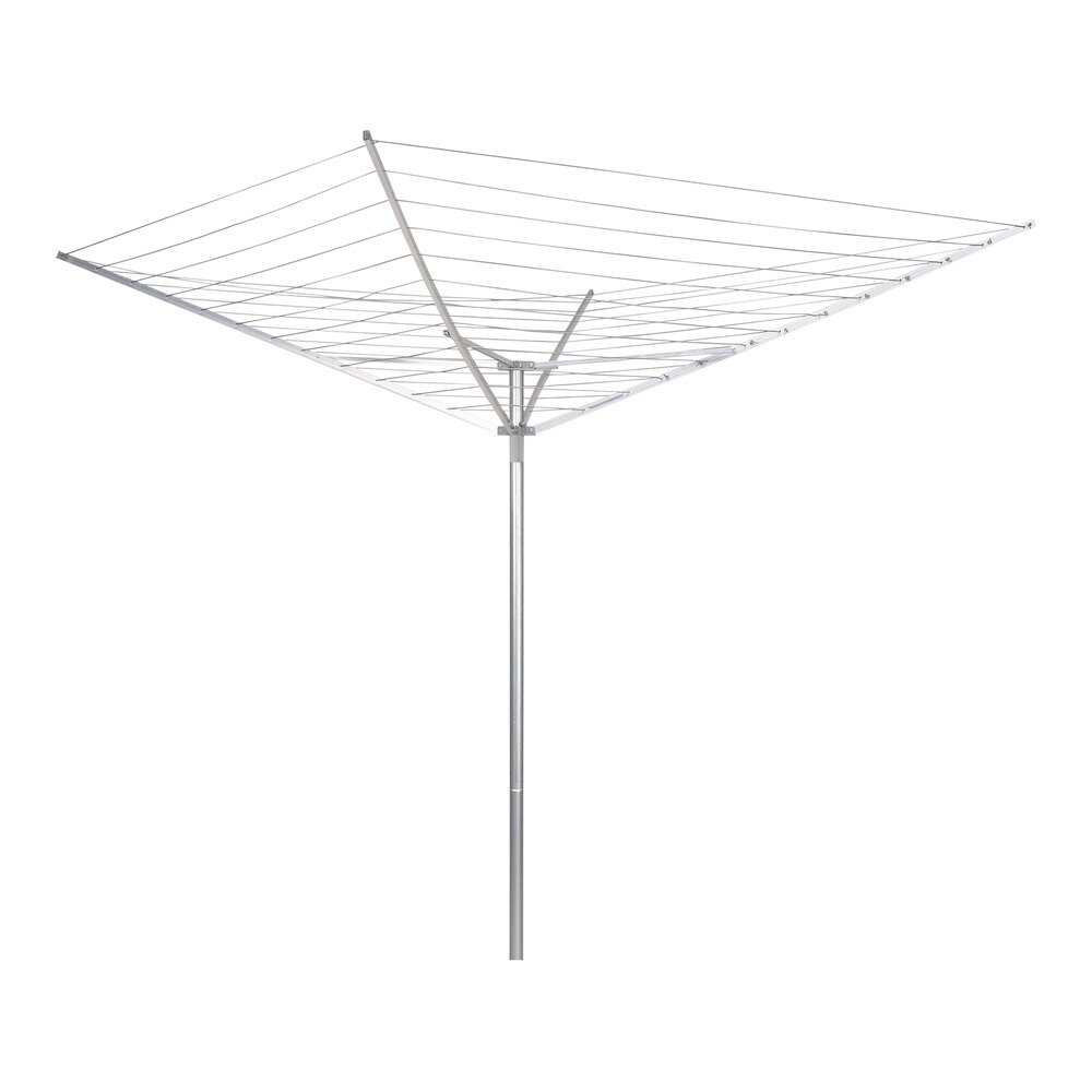 Household Essentials 165 Ft. Aluminum Rotary Outdoor Umbrella Drying ...