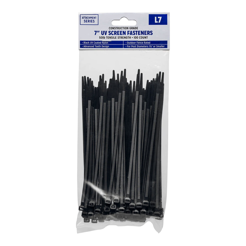 FenceScreen Attachment Series UV Outdoor Fence Screen Fasteners 85-L7 ...