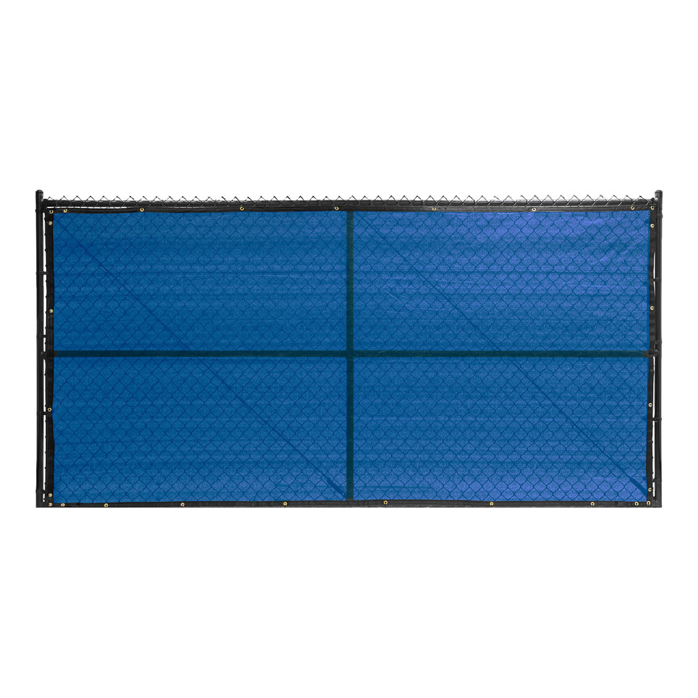 FenceScreen 200 Series Privacy Plus 4' x 50' Royal Blue HDPE Privacy ...