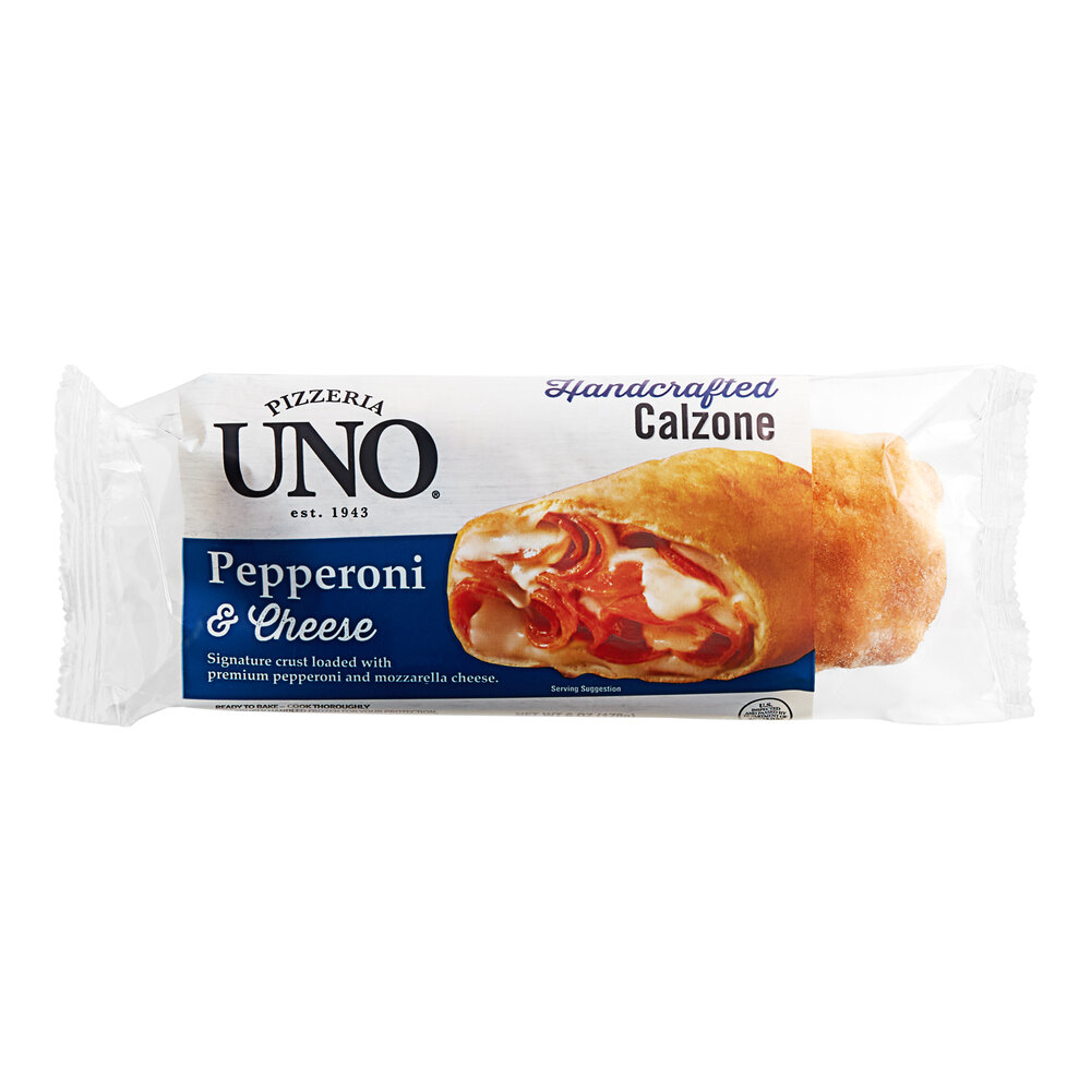 Pizzeria Uno Personal Pepperoni Calzone 6 oz. - 8/Case