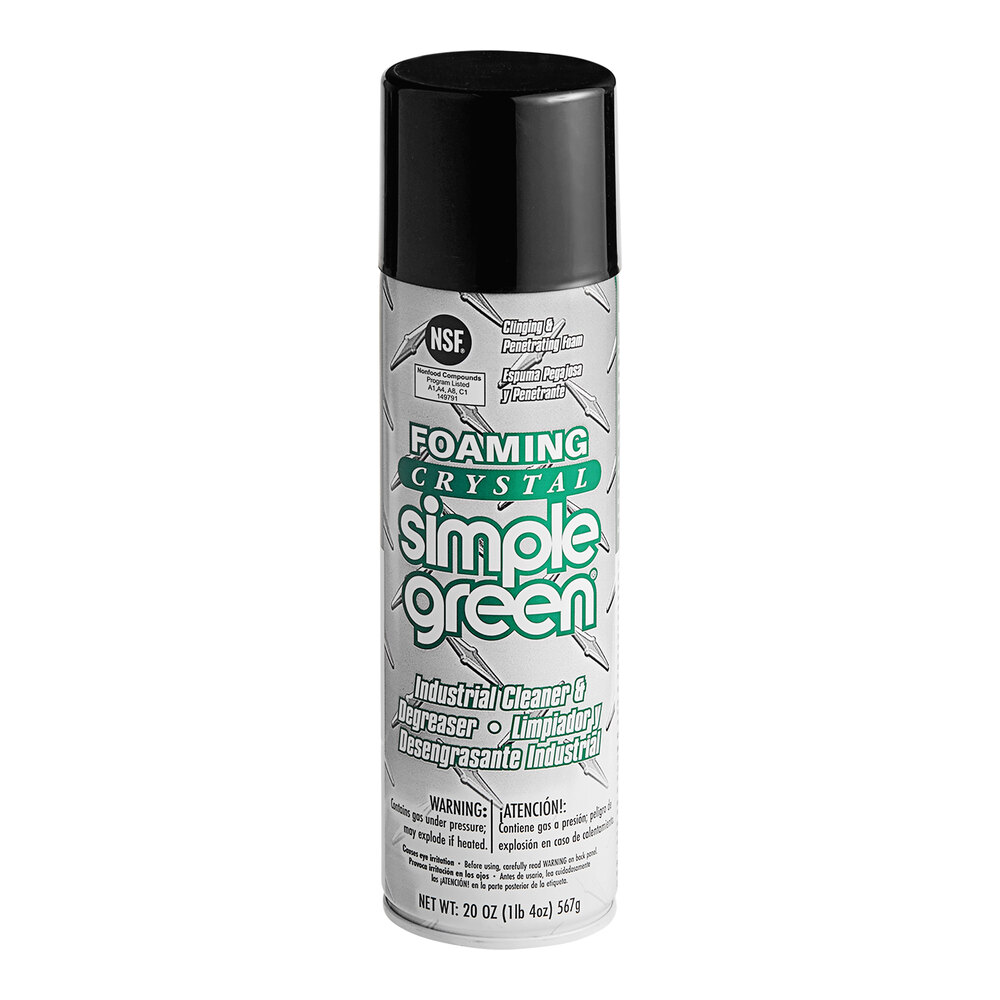 Simple Green Crystal 0610001219010 20 oz. Foaming Aerosol Industrial ...