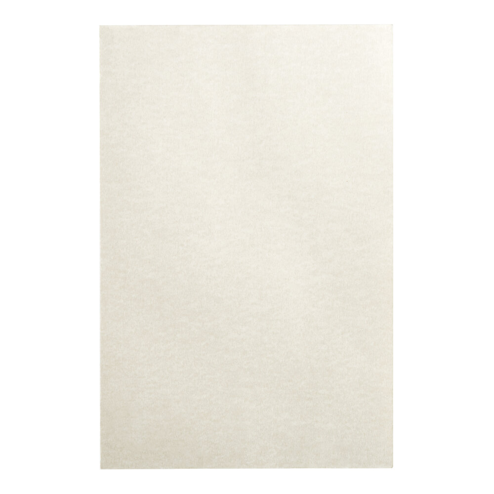 Choice 11" x 17" Heavy Weight 65 lb. Natural Menu Paper - 100/Pack