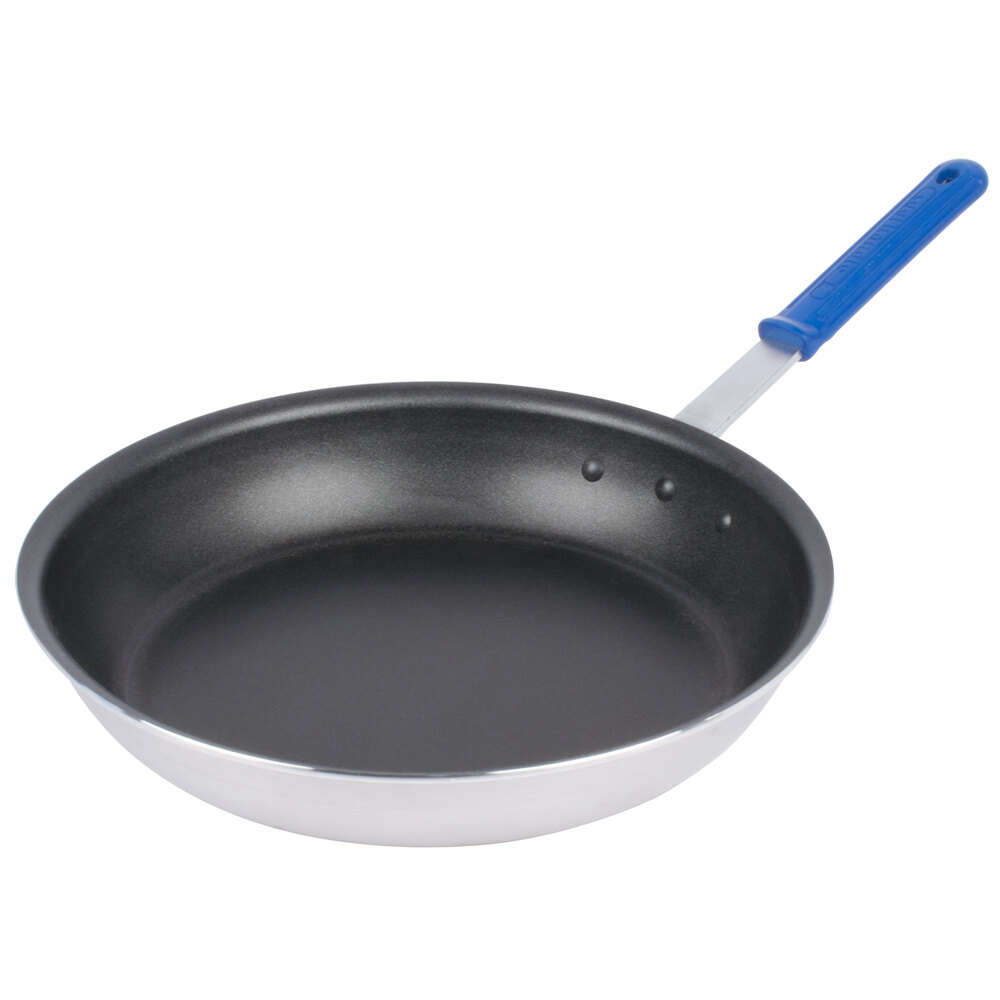 Vollrath T4014 Wear-Ever 14" Aluminum Non-Stick Fry Pan with SteelCoat ...