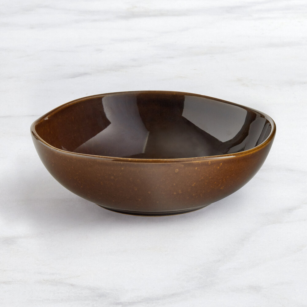 Acopa Highlands 18 oz. Round Hazel China Bowl - Sample