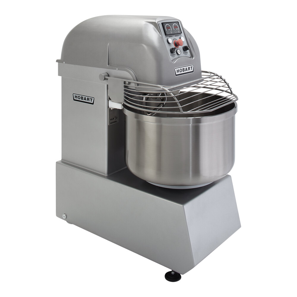 Hobart Legacy HSL130-1 100 Qt. / 130 lb. Two-Speed Spiral Dough Mixer ...