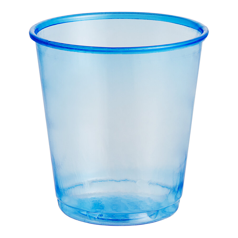 Solo Ultra Colors® 3 oz. Cobalt Blue Plastic Refill Cup - 1,200/Case