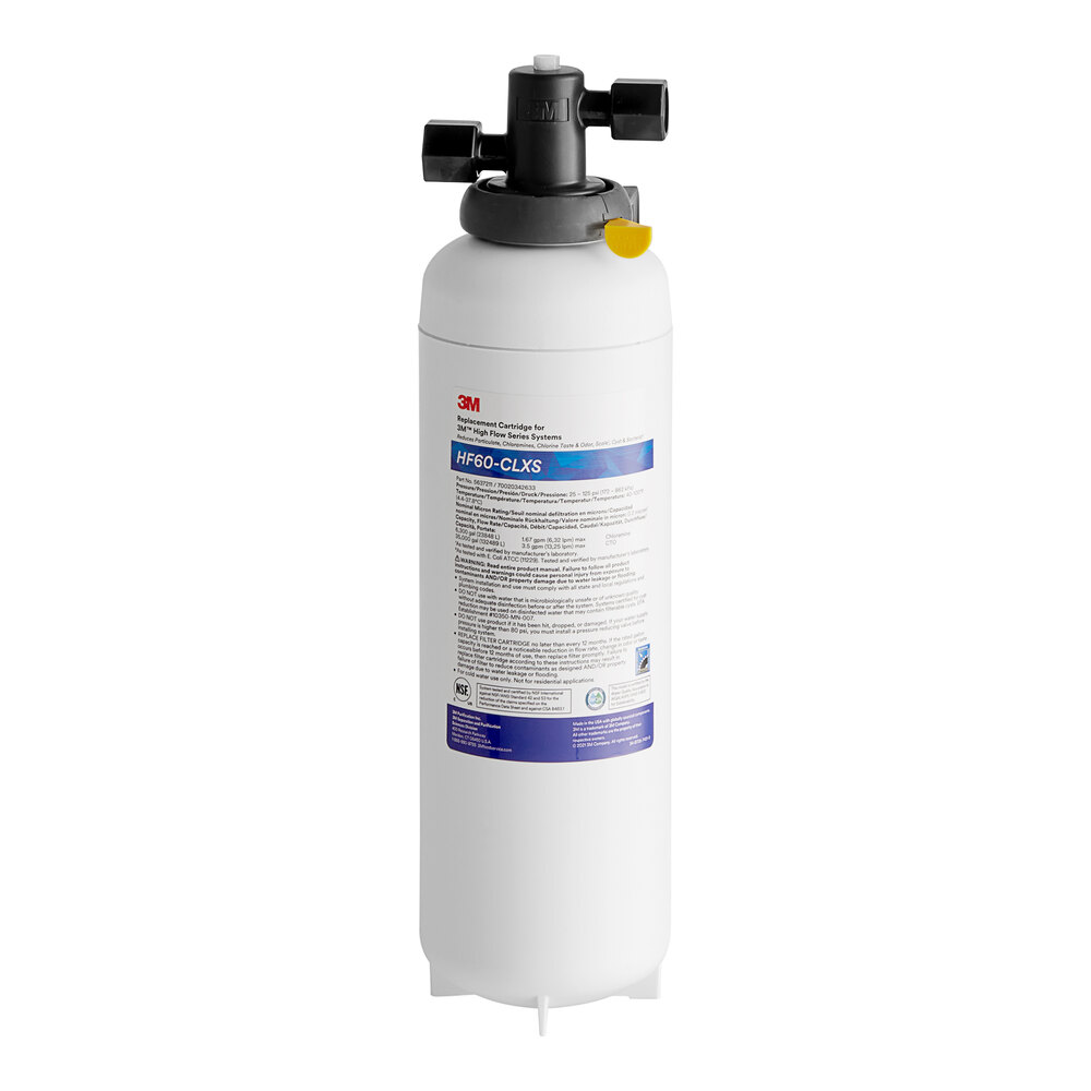 3M Water Filtration Products 5626005 High Flow Series HF160-CLXS Water ...