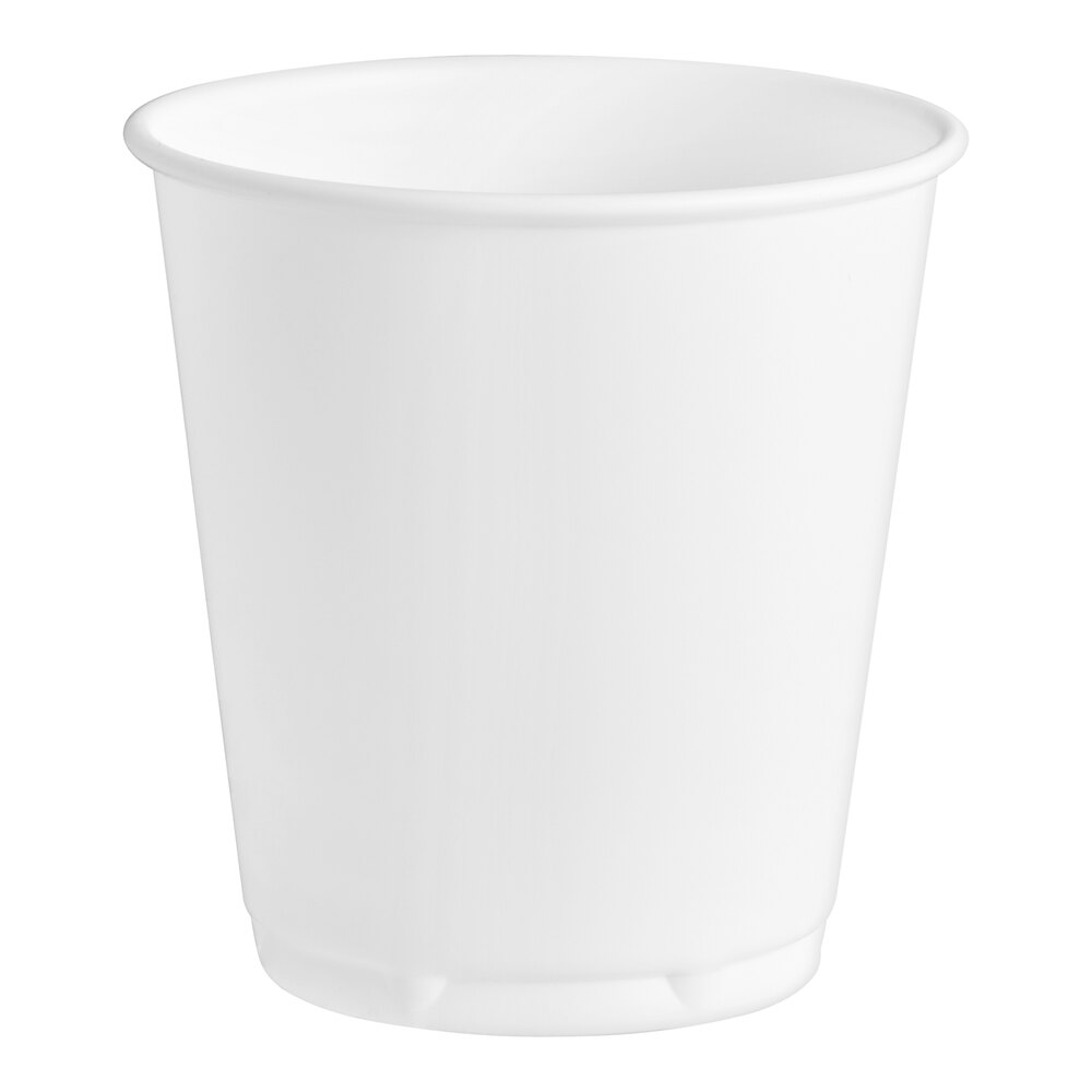 Solo 3 oz. White Plastic Refill Cup - 1,800/Case