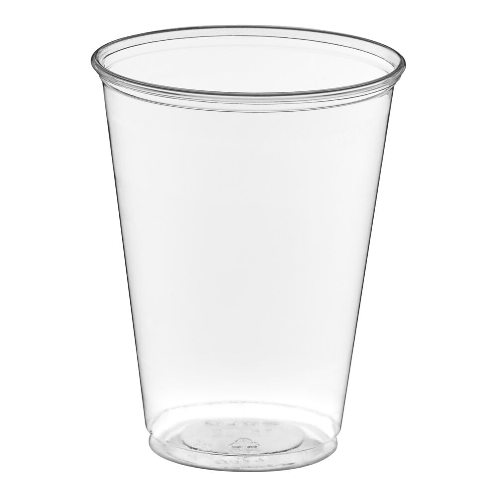 Solo 10 oz. Clear RPET Plastic Cold Cup - 432/Case