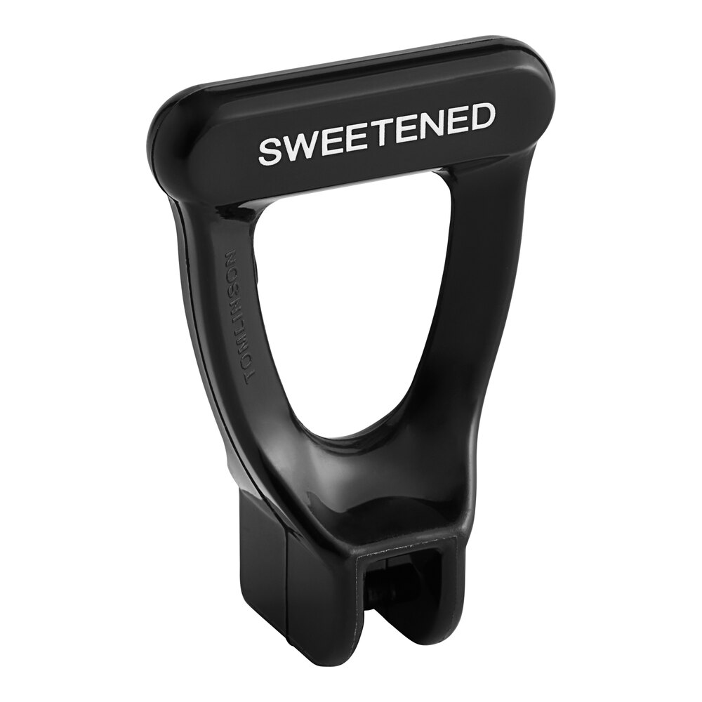 Bunn 29163.0103 Black Faucet Handle with Sweet / Unsweet Labeling for ...