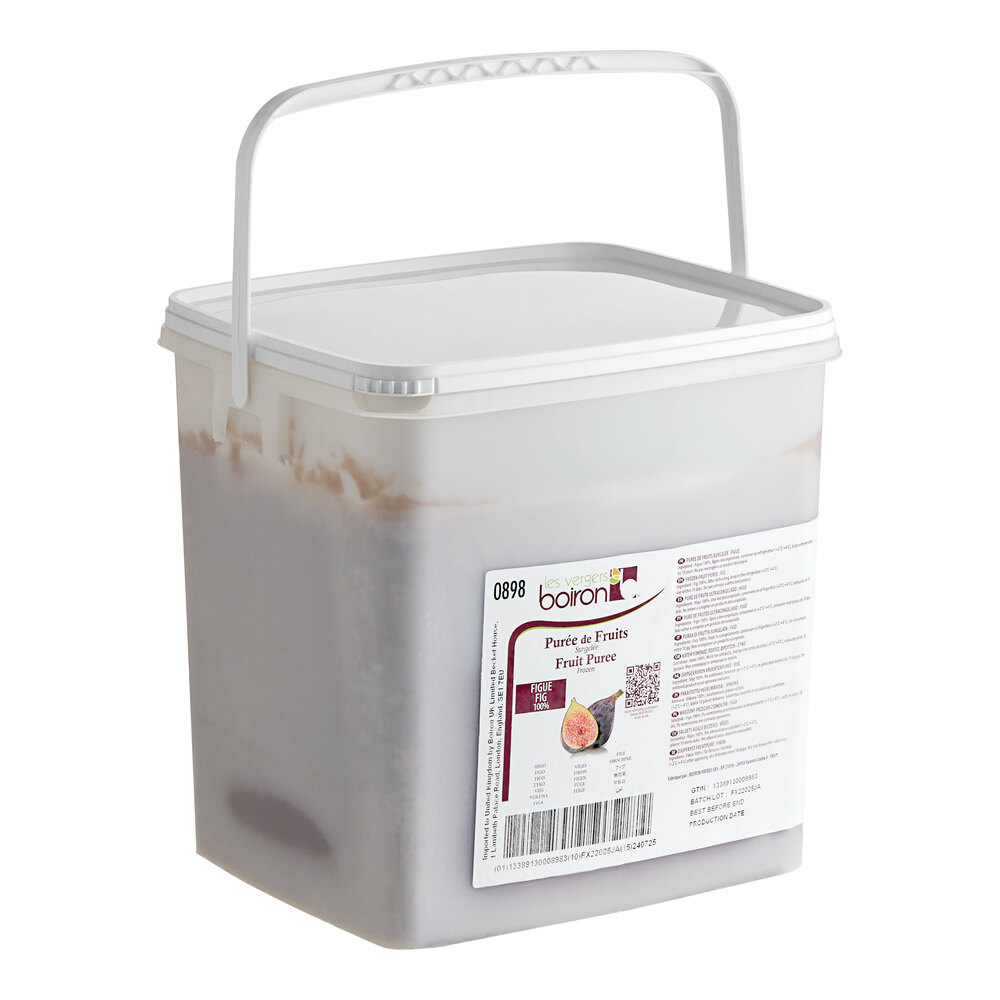 Les Vergers Boiron Fig 100% Fruit Puree 22 lb.