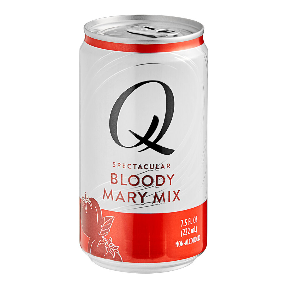 Q Mixers Premium Bloody Mary Mix Can 7.5 fl. oz. - 24/Case